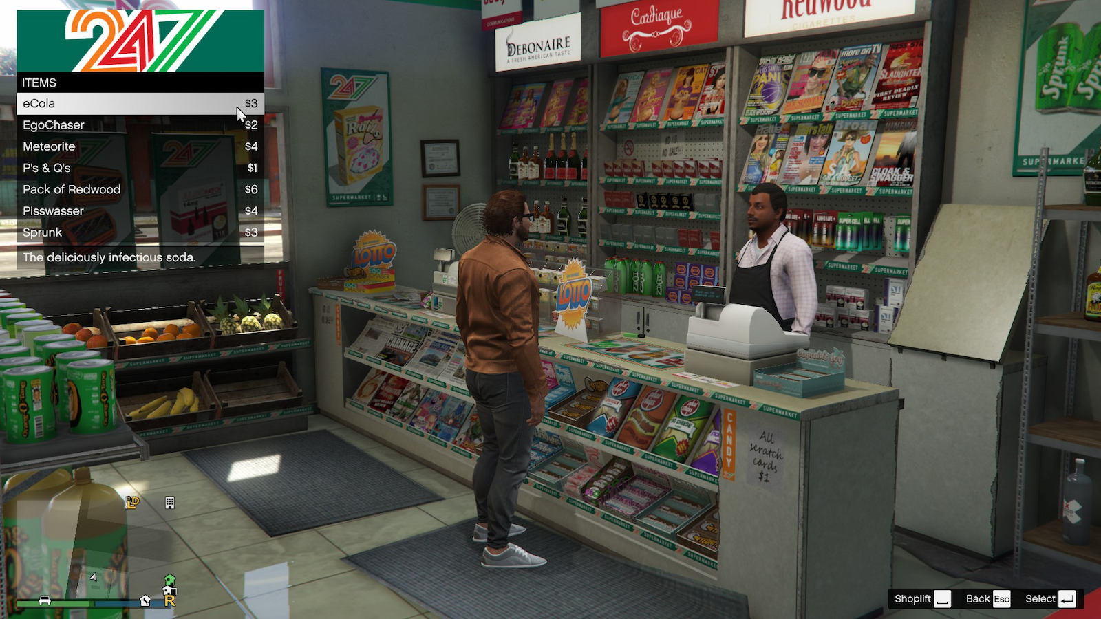 How to Eat Snacks in GTA 5