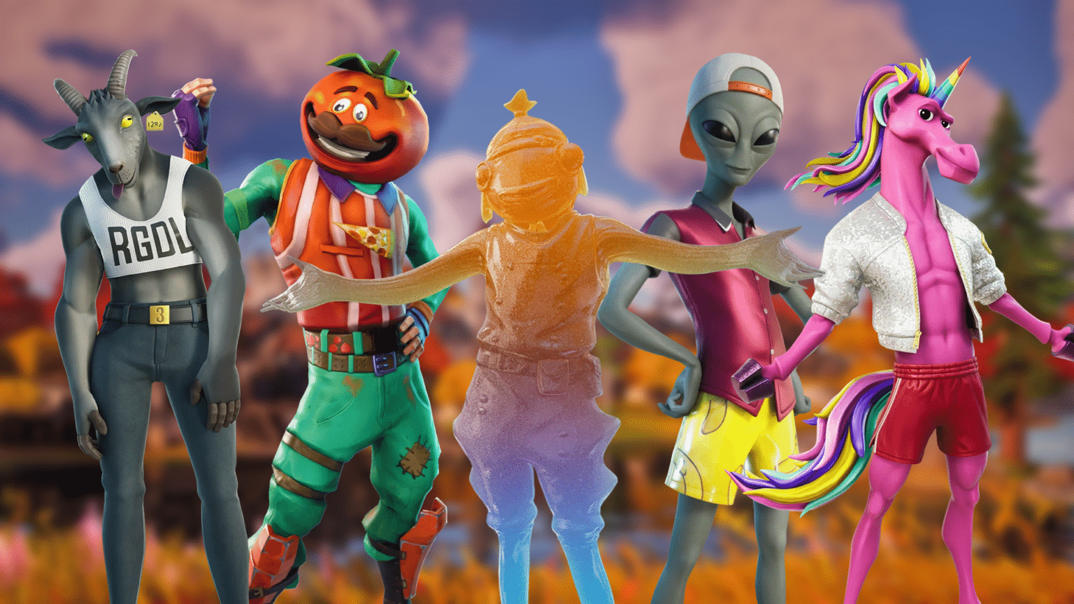 16 Funniest Fortnite Skins