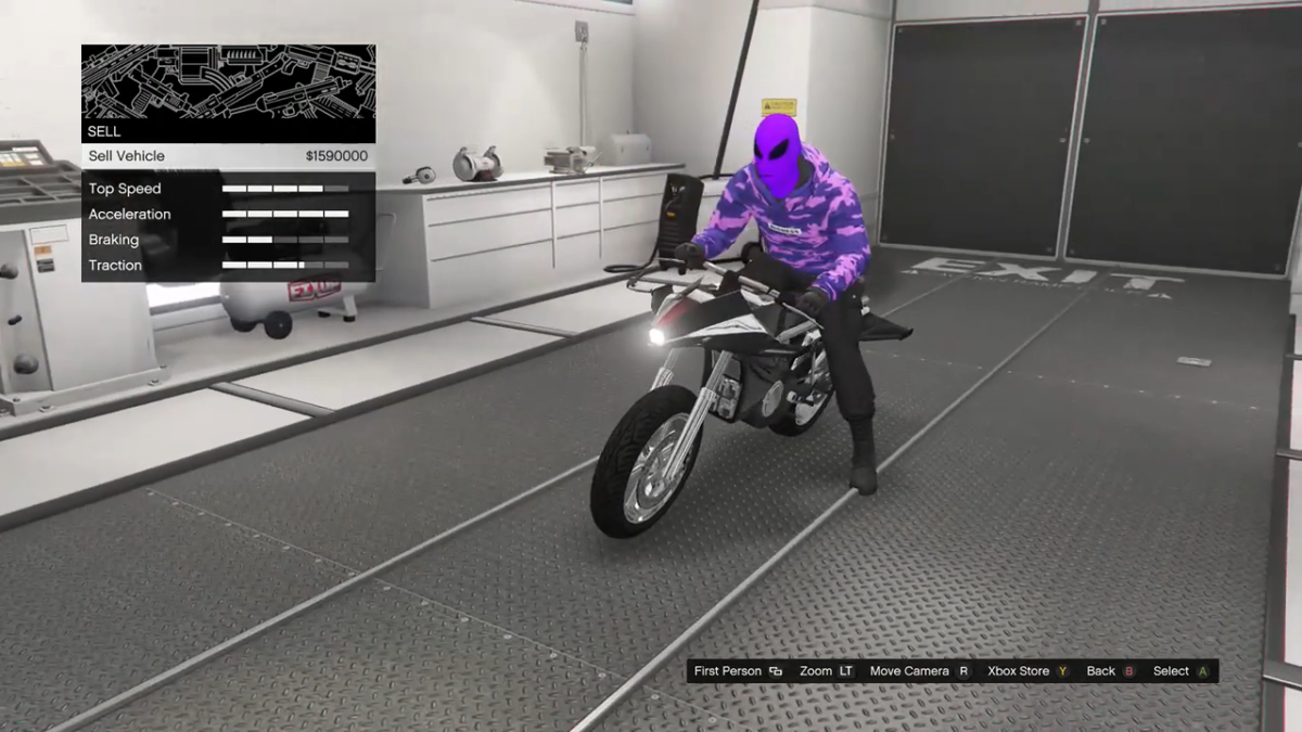 How to Sell Oppressor MK1 in GTA 5?
