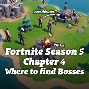 Discover the Best Locations for Bosses in Fortnite Season 5 Chapter 4
