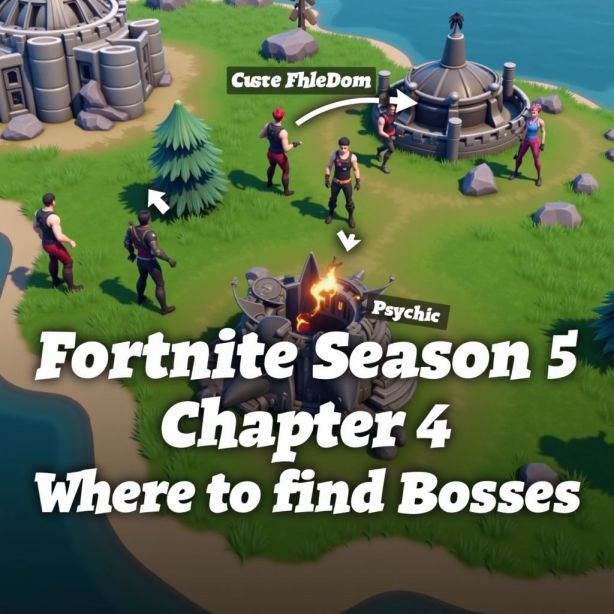 Discover the Best Locations for Bosses in Fortnite Season 5 Chapter 4